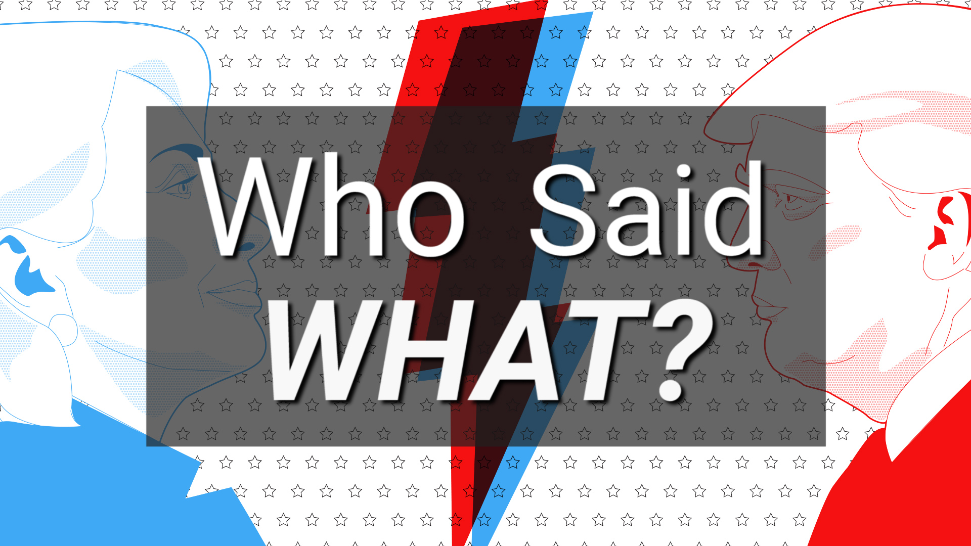 Who said this? – Socialist Voice